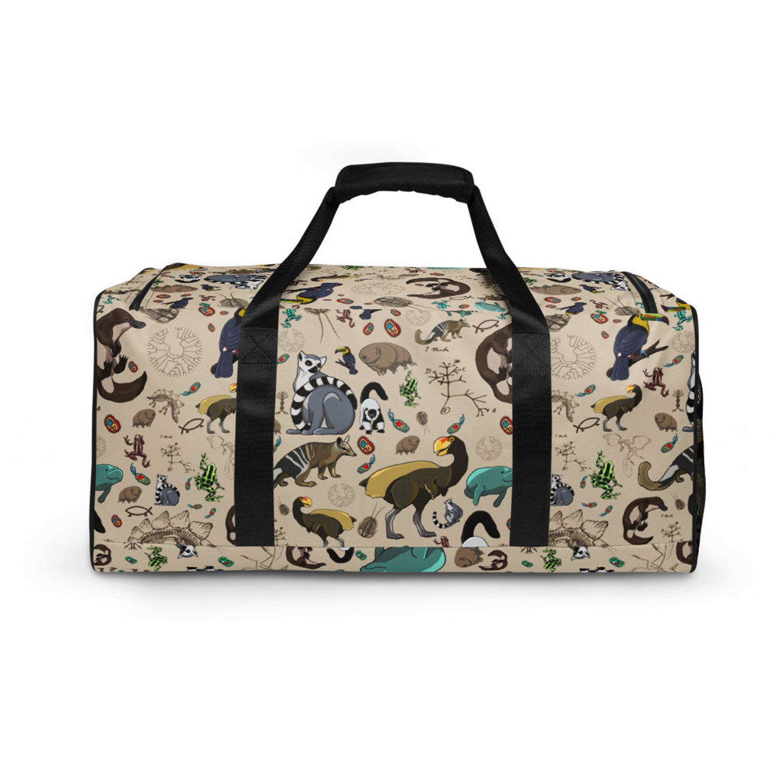Evolution Duffle Bag ecology Veternary Science Tardigrade - Etsy