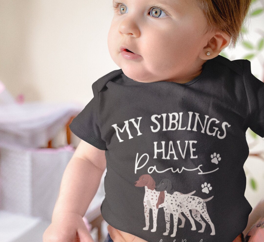 German Shorthaired Pointer Baby Short Sleeve One Piece, Personalized ...