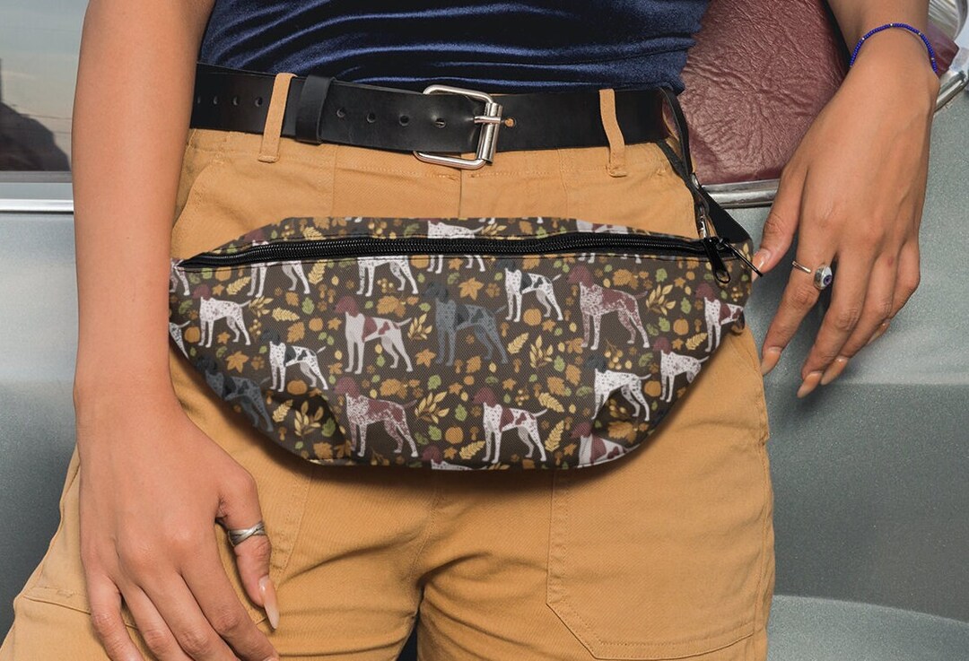 German Shorthaired Fanny Pack, GSP Bag, Pointer Gift - Etsy