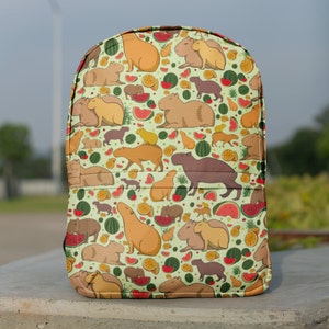 Capybara Backpack , Capybara School Bag - Etsy