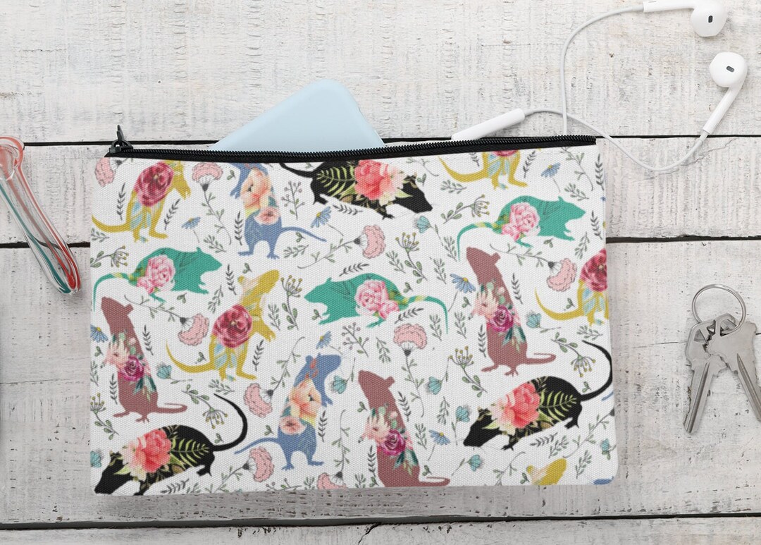 Pet Rat Accessory Pouches, Cute Rat Gift, Pet Rat Bag, Funny Rats Gift ...