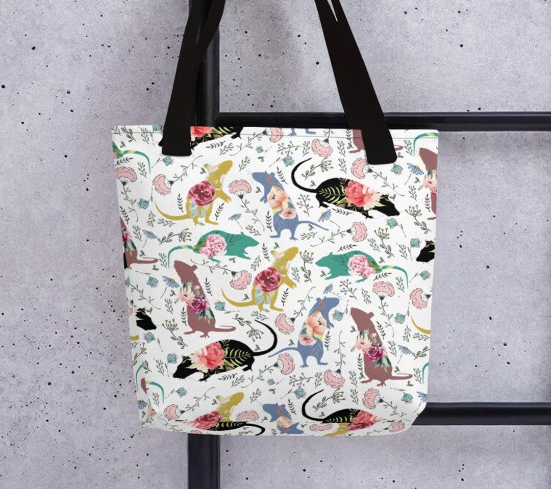 Pet Rat Tote Bag,cute Rat Gift, Pet Rat Blanket, Funny Rats Gift, Rat ...