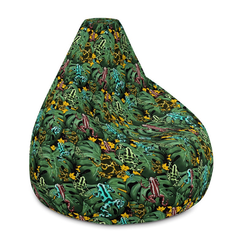 Poison Dart Frog Bean Bag Chair Cover Etsy