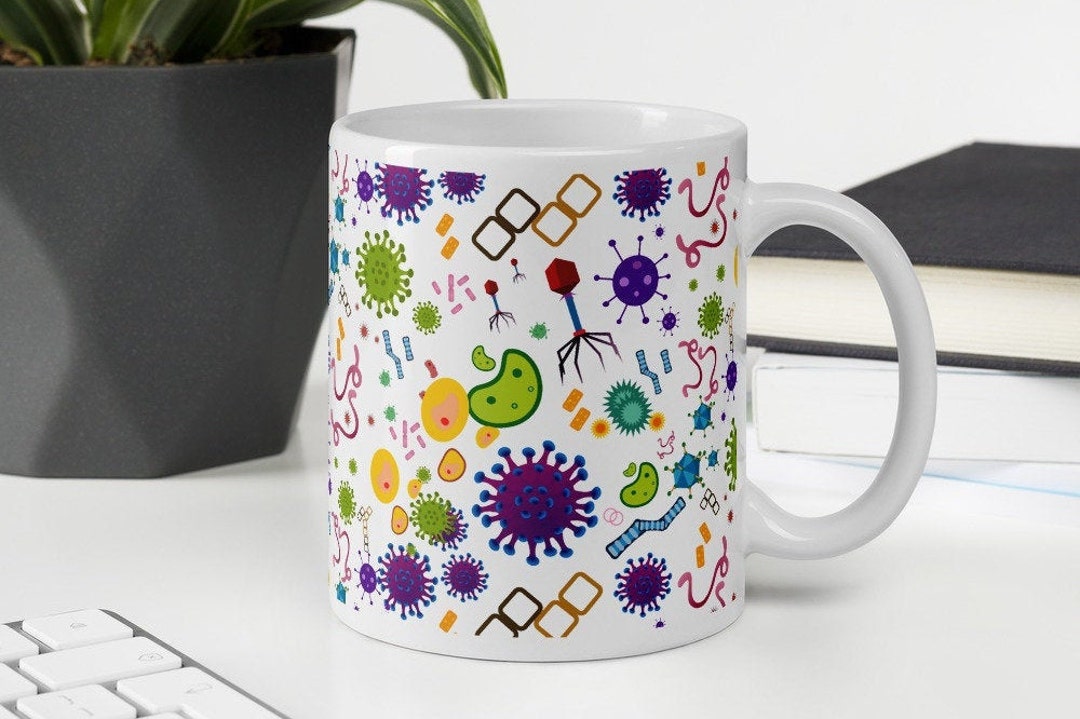 Germ Mug, HIV, Ebola and Bacteria - Etsy