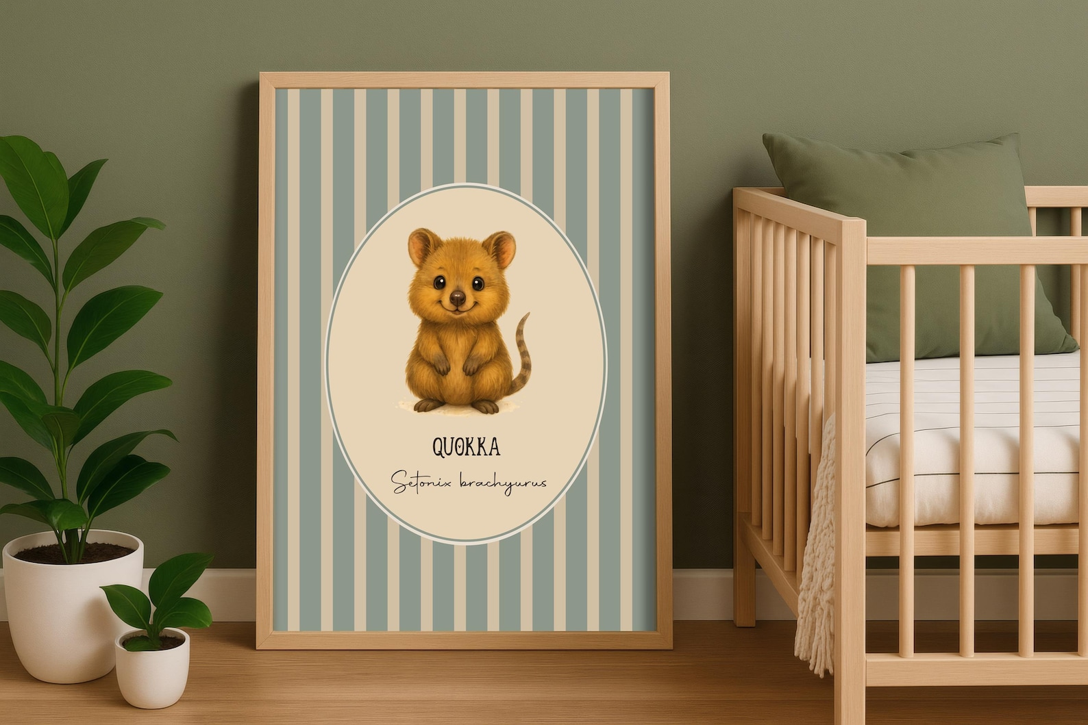 Cute Baby Animal Poster, Nursery Prints Baby Room Decor, Animal Prints ...