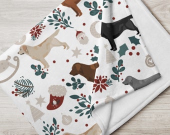 Yellow Lab Blanket - Etsy