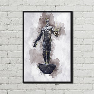 SILVER SURFER - Silver Surfer Digital - Marvel Poster - Digital ...