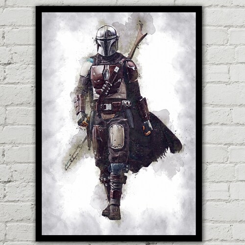 R2D2 Watercolor Art Print R2D2 Poster Star Wars Print Movie | Etsy