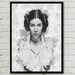 STAR WARS POSTER Princess Leia Poster Princess Leia Print - Etsy