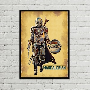 MANDALORIAN - Mandalorian Digital - Mandalorian Poster- Star Wars ...