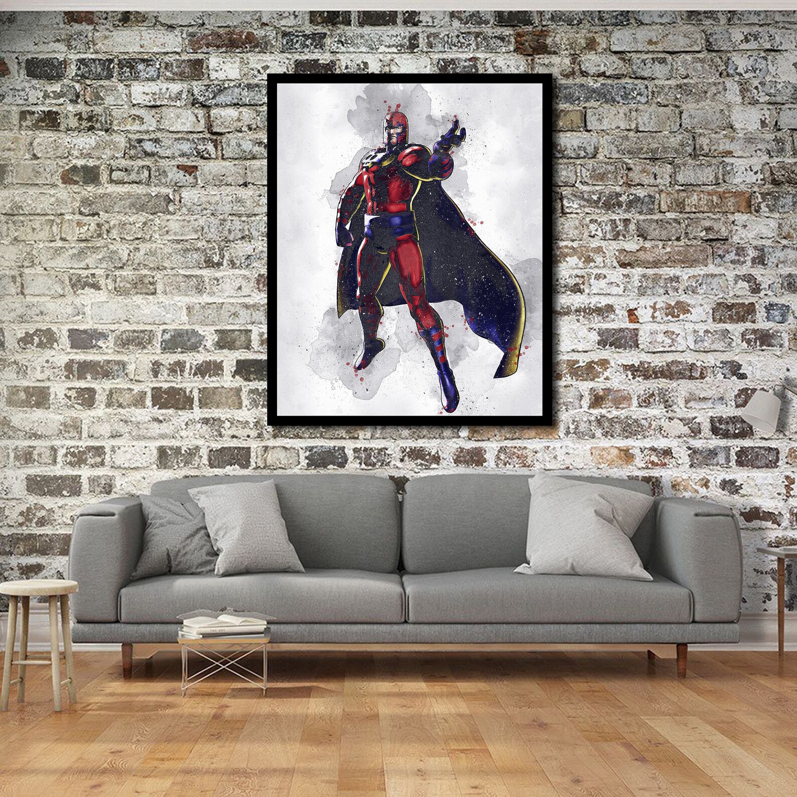 MAGNETO Magneto Pster Poster Magneto Digital X-Men | Etsy