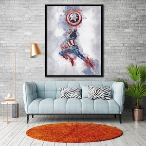 Marvel Avengers Poster Set - All 4 Poster Set - Captain America, Iron ...