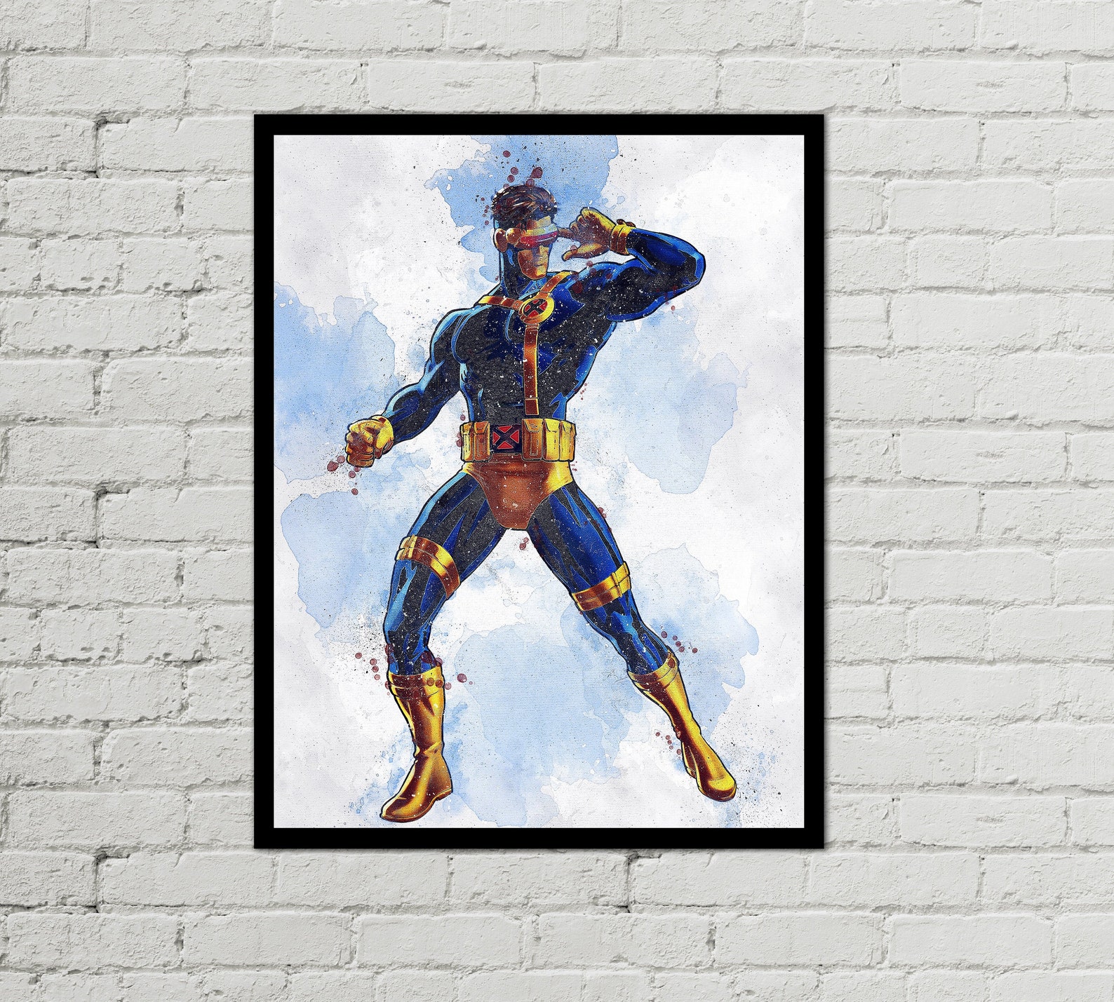 CYCLOPS - Marvel Poster - X - Men Poster - Cylclops Digital - Cyclops ...
