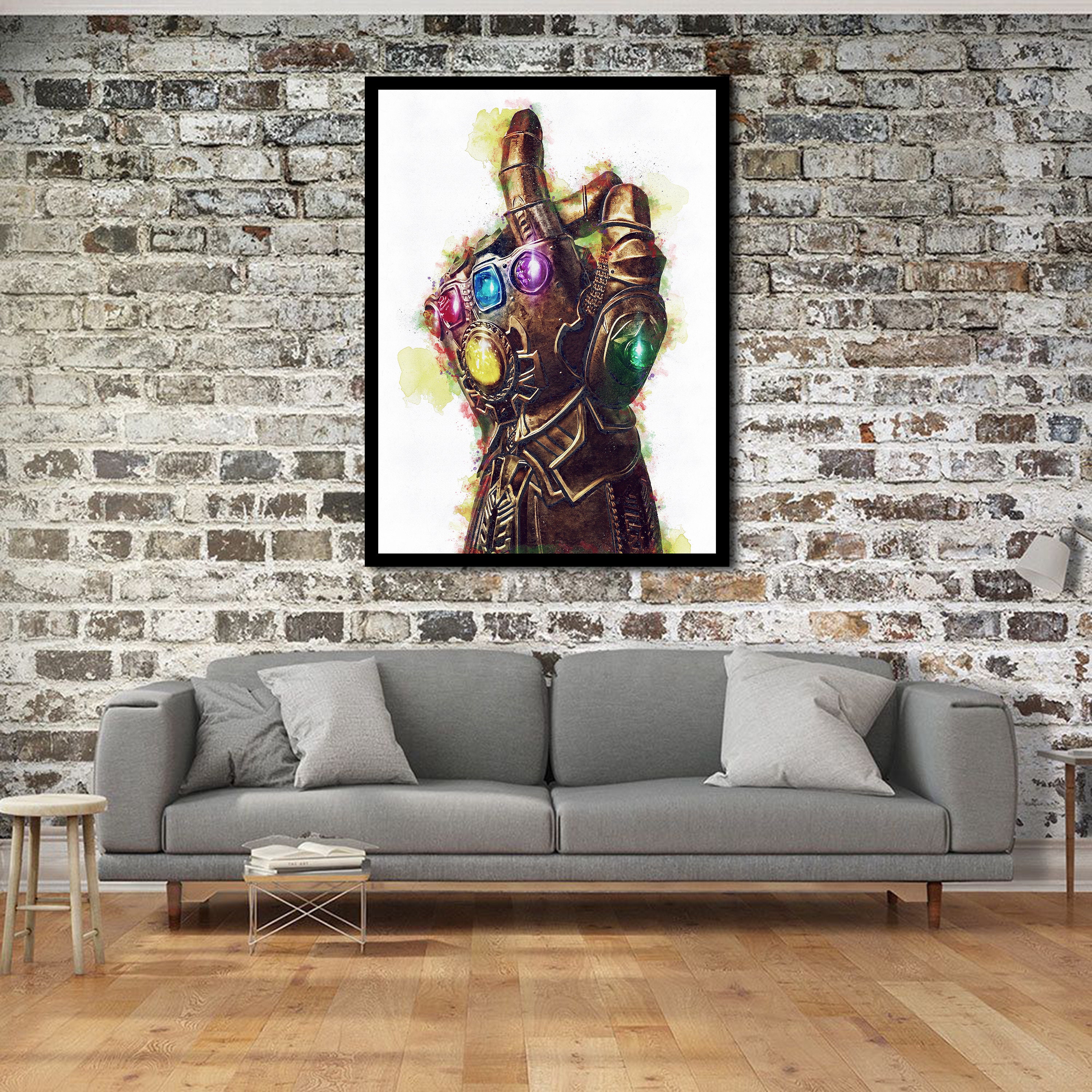 INFINITY GAUNTLET POSTER Marvel Poster Avengers Poster - Etsy