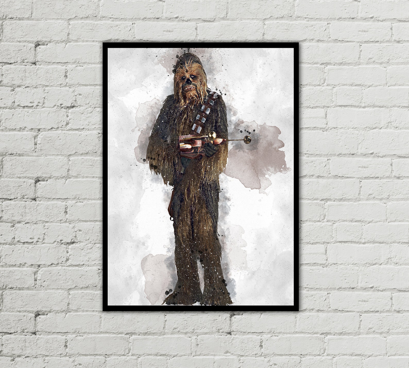 CHEWBACCA - Chewbacca Digital - Star Wars Poster - Digital Download ...