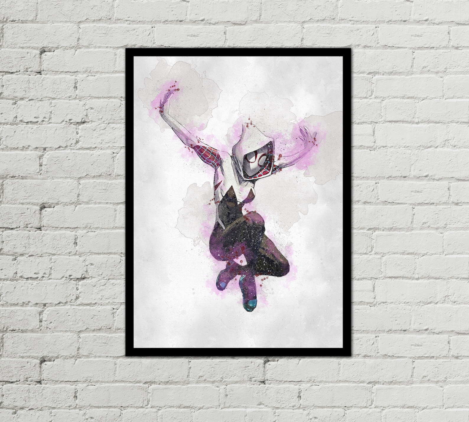 GWEN STACY - Gwen Stacy Digital - Spiderman Poster - Digital Download ...