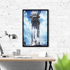 AT - AT WALKER - At-at Walker Poster - At-at Walker Digital - Star Wars ...