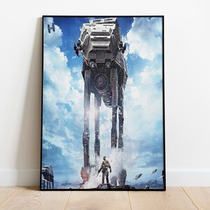 AT - AT WALKER - At-at Walker Poster - At-at Walker Digital - Star Wars ...