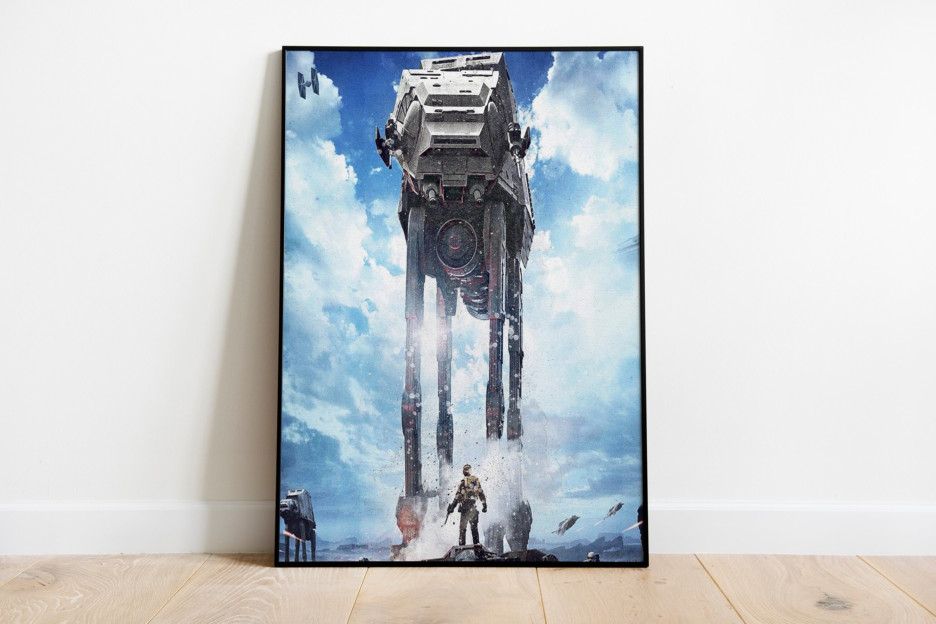 AT - AT WALKER - At-at Walker Poster - At-at Walker Digital - Star Wars ...