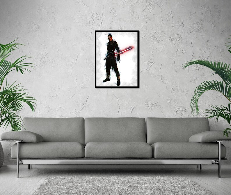 STARKILLER - Starkiller Poster - Star Wars Poster - Star Wars Print ...