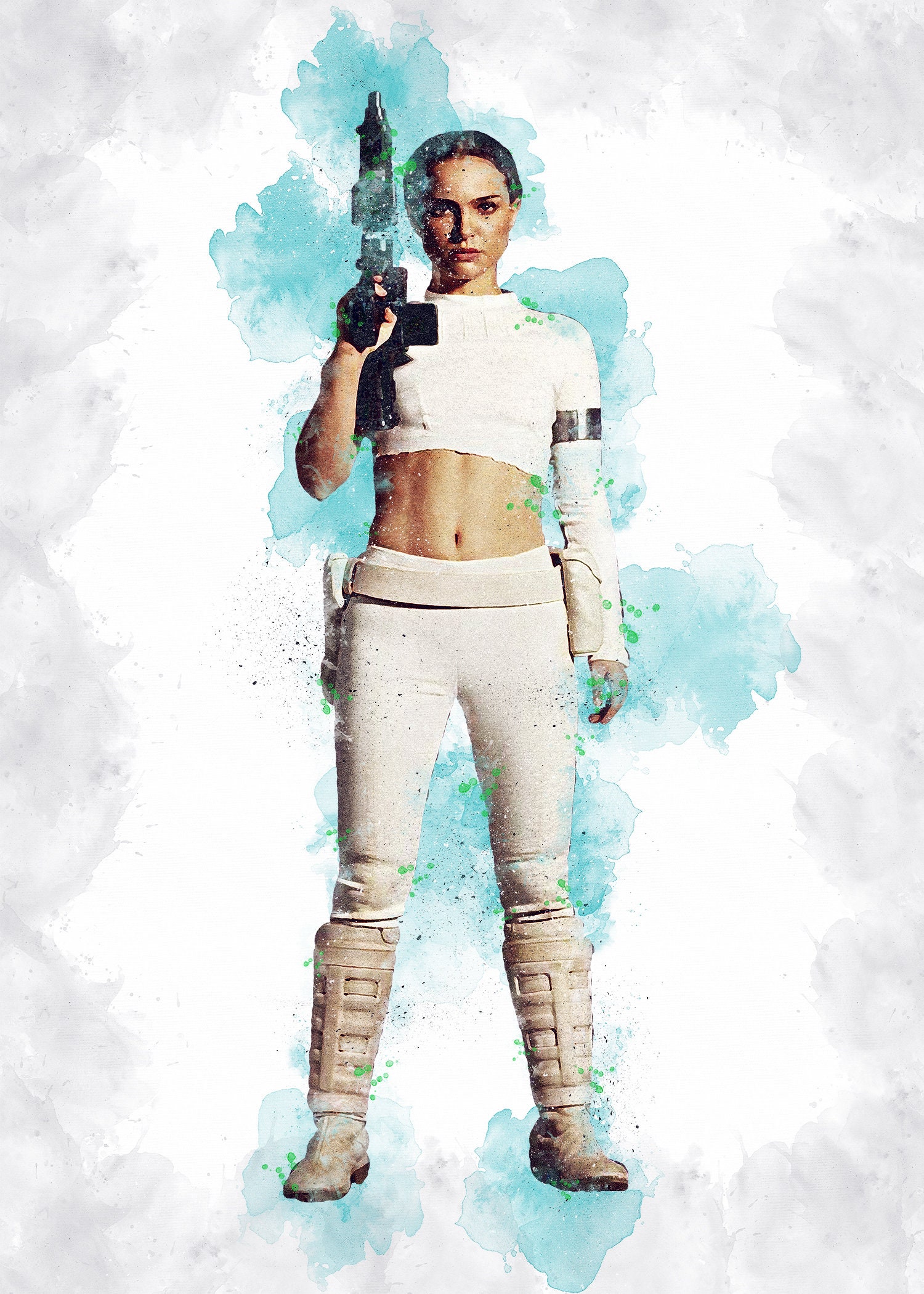 PADME AMIDALA Padme Amidala Poster Padme Amidala Digital - Etsy Canada