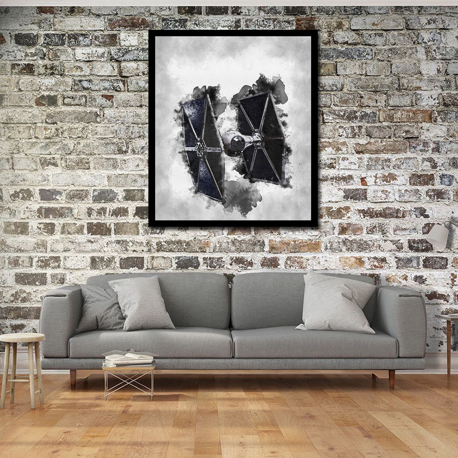 TIE FIGHTER - Tie Fighter Poster - Tie Fighter Digital - Star Warsl ...