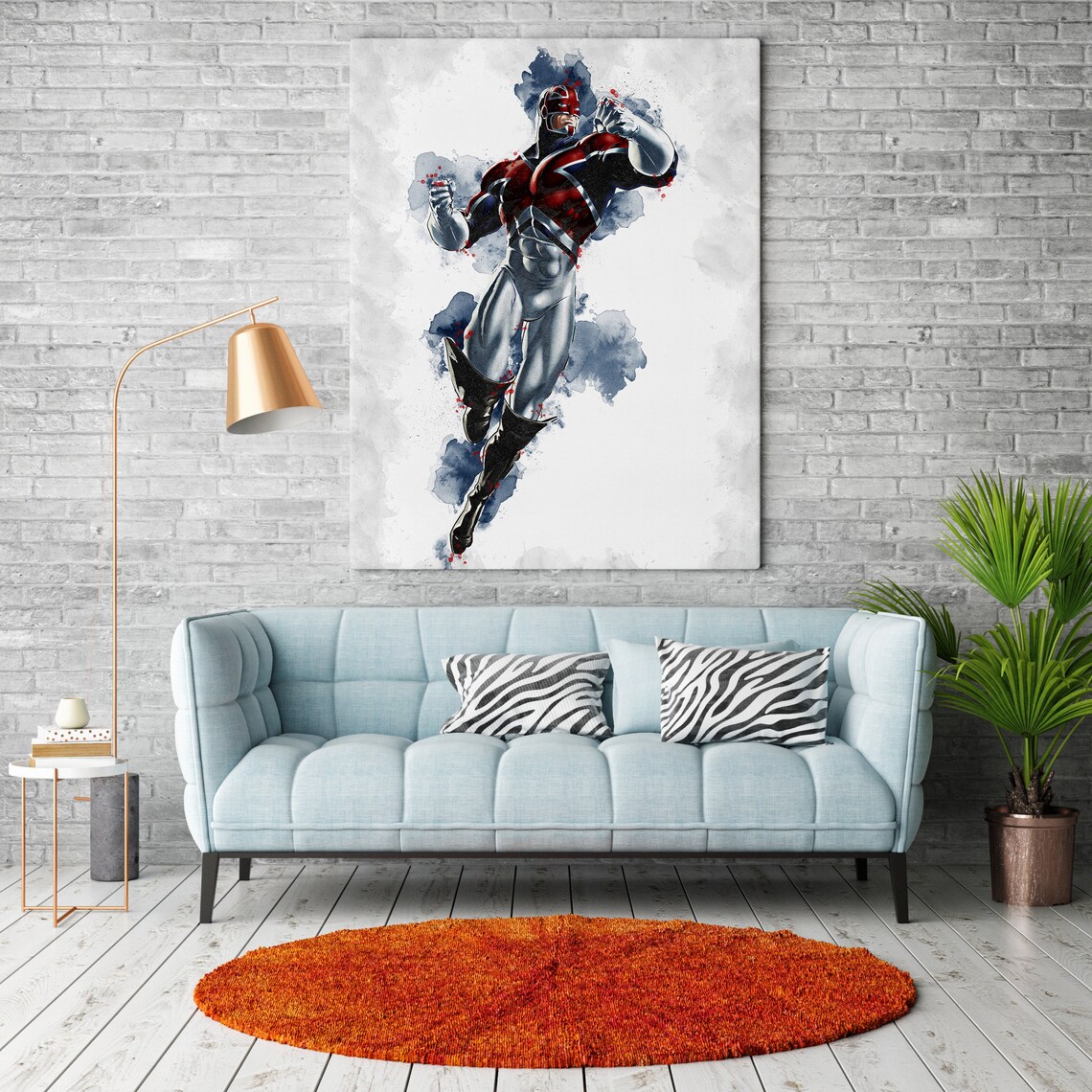 CAPTAIN BRITAIN Captain Britain Poster Captain Britain - Etsy