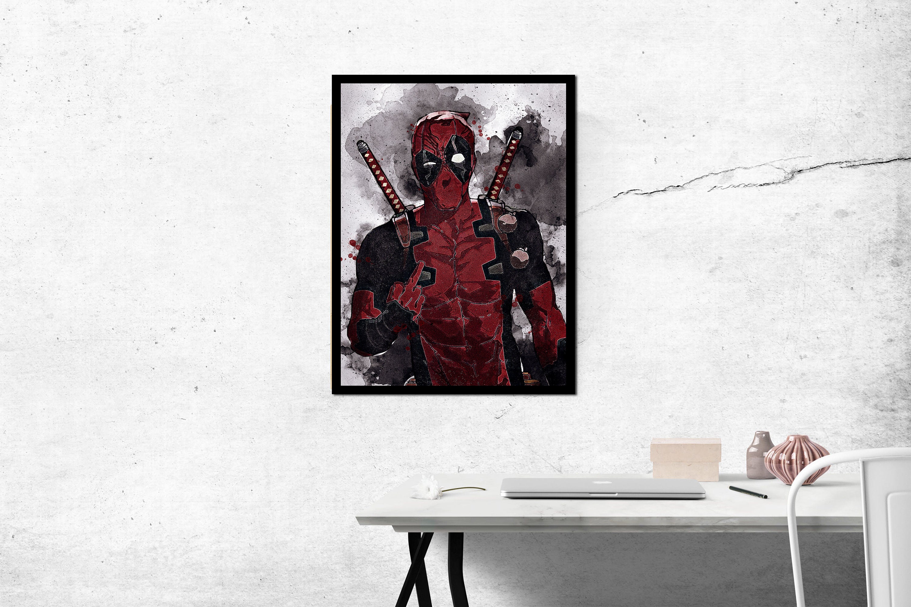 DEADPOOL Deadpool Digital Marvel Poster Digital Download | Etsy