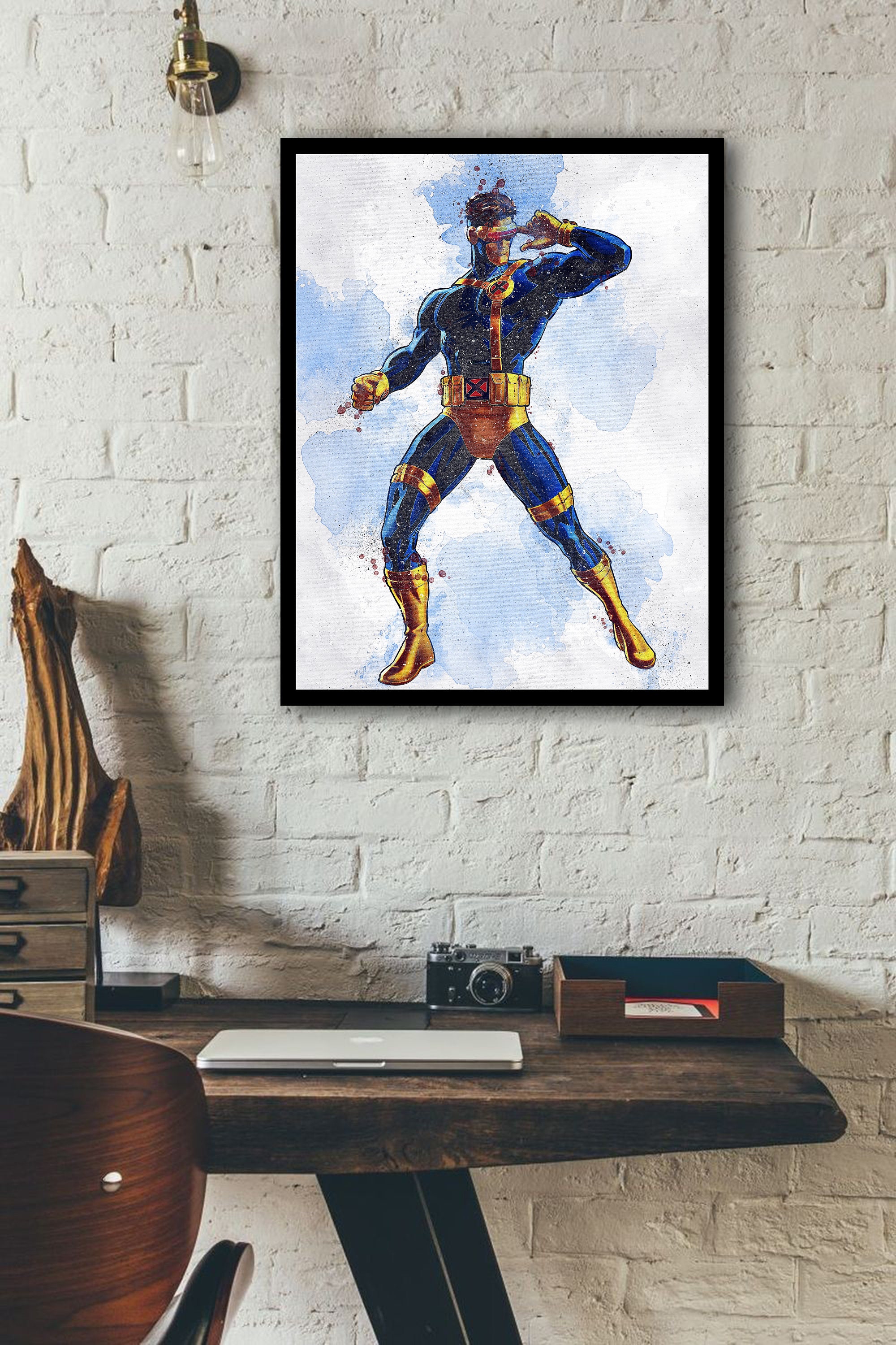 CYCLOPS Marvel Poster X Men Poster Cylclops Digital - Etsy