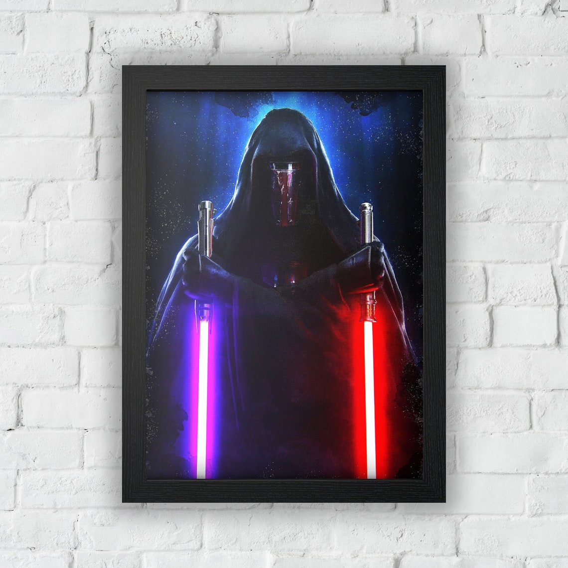 DARTH REVAN POSTER - Star Wars Poster - Sith Poster - Canvas Poster ...