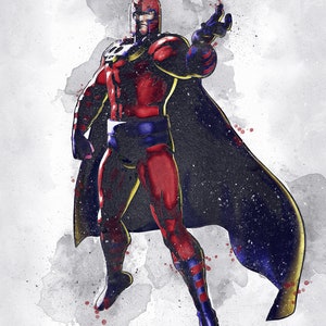 MAGNETO Magneto Pster Poster Magneto Digital X-men Poster Digital ...