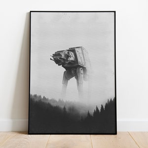 AT-AT WALKER - At-at Walker Poster - At-at Walker Digital - Star Wars ...