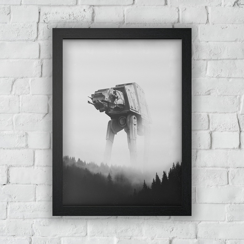 AT-AT WALKER - At-at Walker Poster - At-at Walker Digital - Star Wars ...