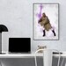 MACE WINDU Mace Windu Poster Mace Windu Digital Star Wars Poster ...