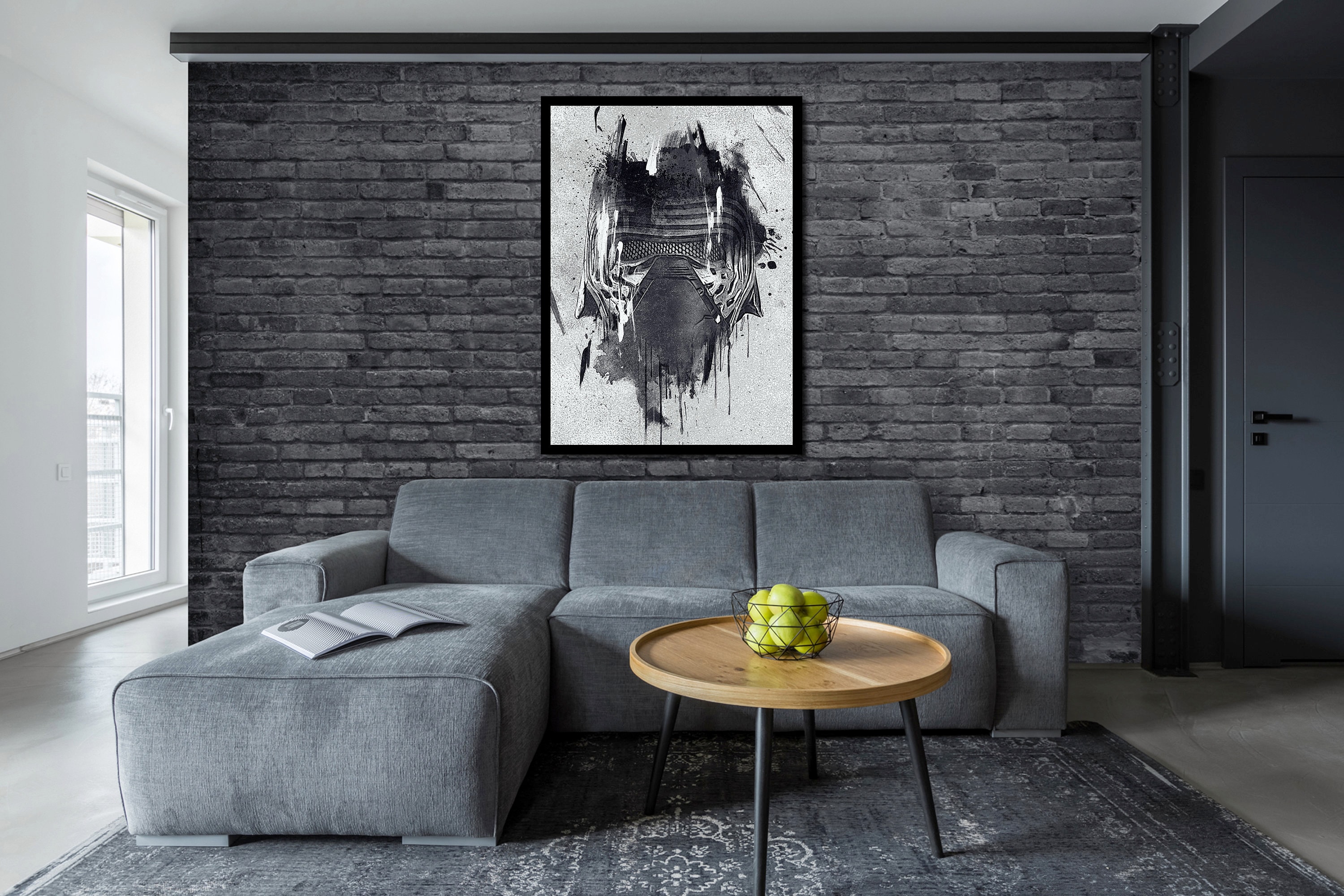 Star Wars Dark Side Poster Set Darth Vader Darth Maul Kylo | Etsy