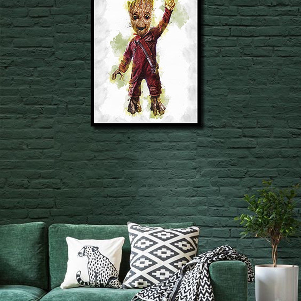 BABY GROOT - Baby Groot Poster - Marvel Poster sold by DaviFerguson ...