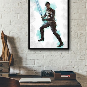 CAL KESTIS - Cal Kestis Poster - Cal Kestis Digital - Star Wars Poster ...