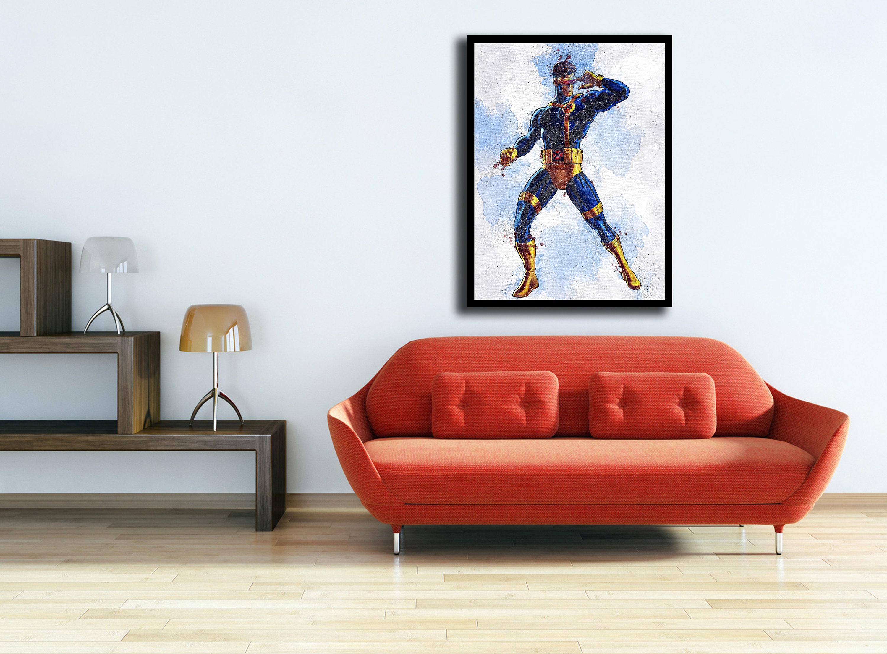 CYCLOPS Marvel Poster X Men Poster Cylclops Digital - Etsy