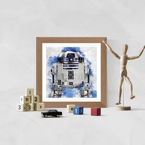 R2-D2 R2-D2 Poster R2-D2 Digital Star Wars Poster Digital Download ...