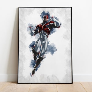 CAPTAIN BRITAIN - Captain Britain Poster - Captain Britain Digital ...