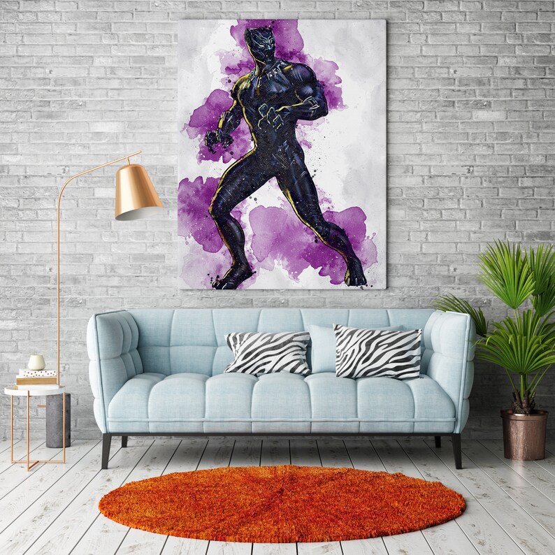 BLACK PANTHER - Black Panther Digital - Marvel Poster - Digital ...