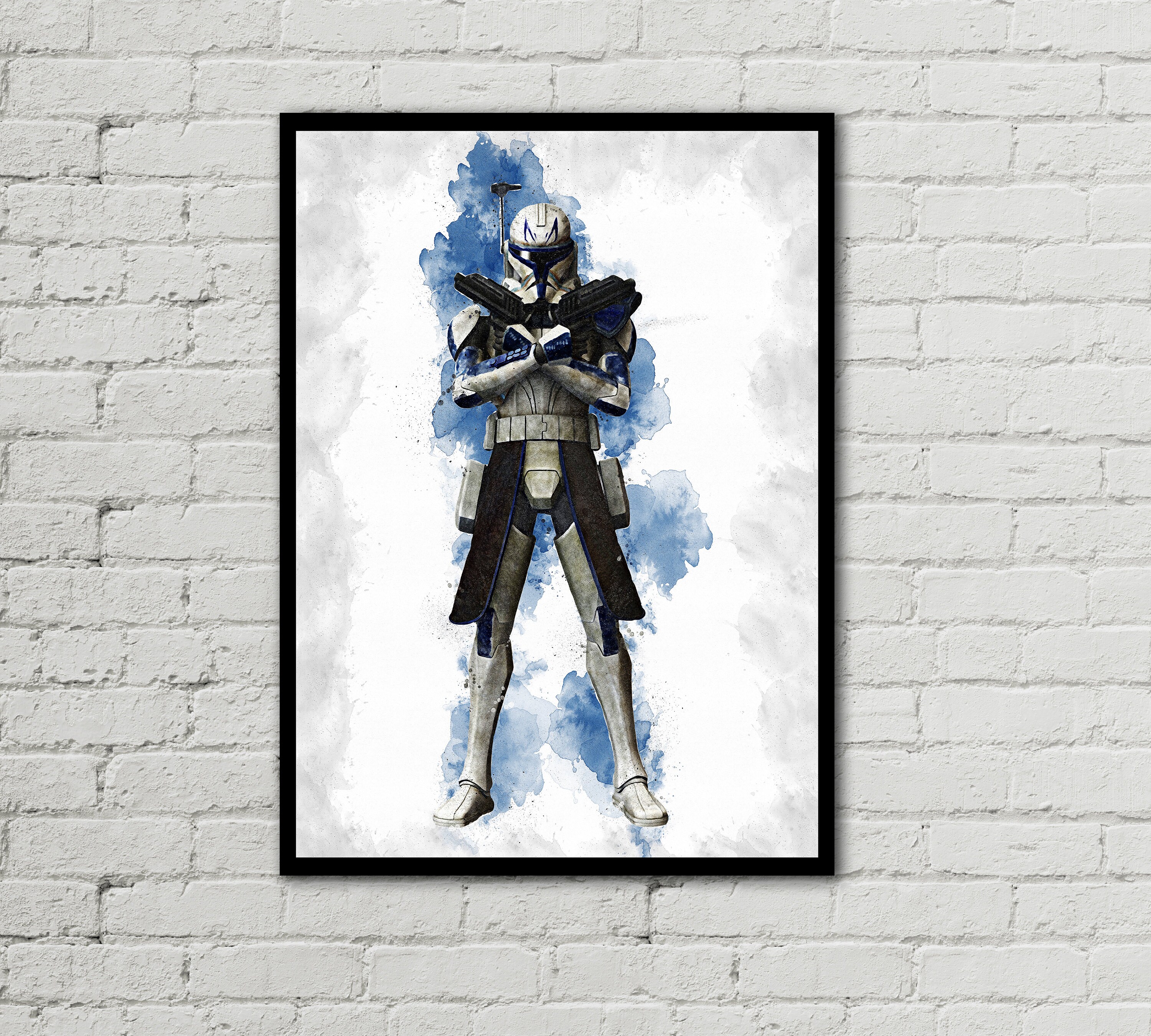 CAPTAIN REX POSTER Star Wars Poster Captain Rex Print - Etsy