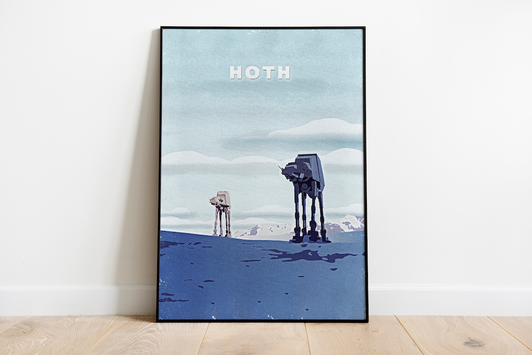 STAR WARS POSTER - Hoth Poster - Battle of Hoth Poster - Star Wars ...
