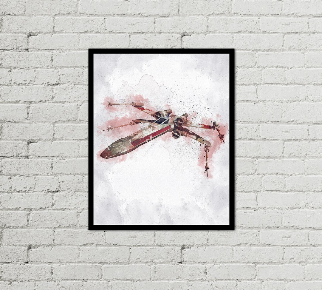 X WING X Wing Poster X Wing Digital Star Wars Poster Digital Print ...