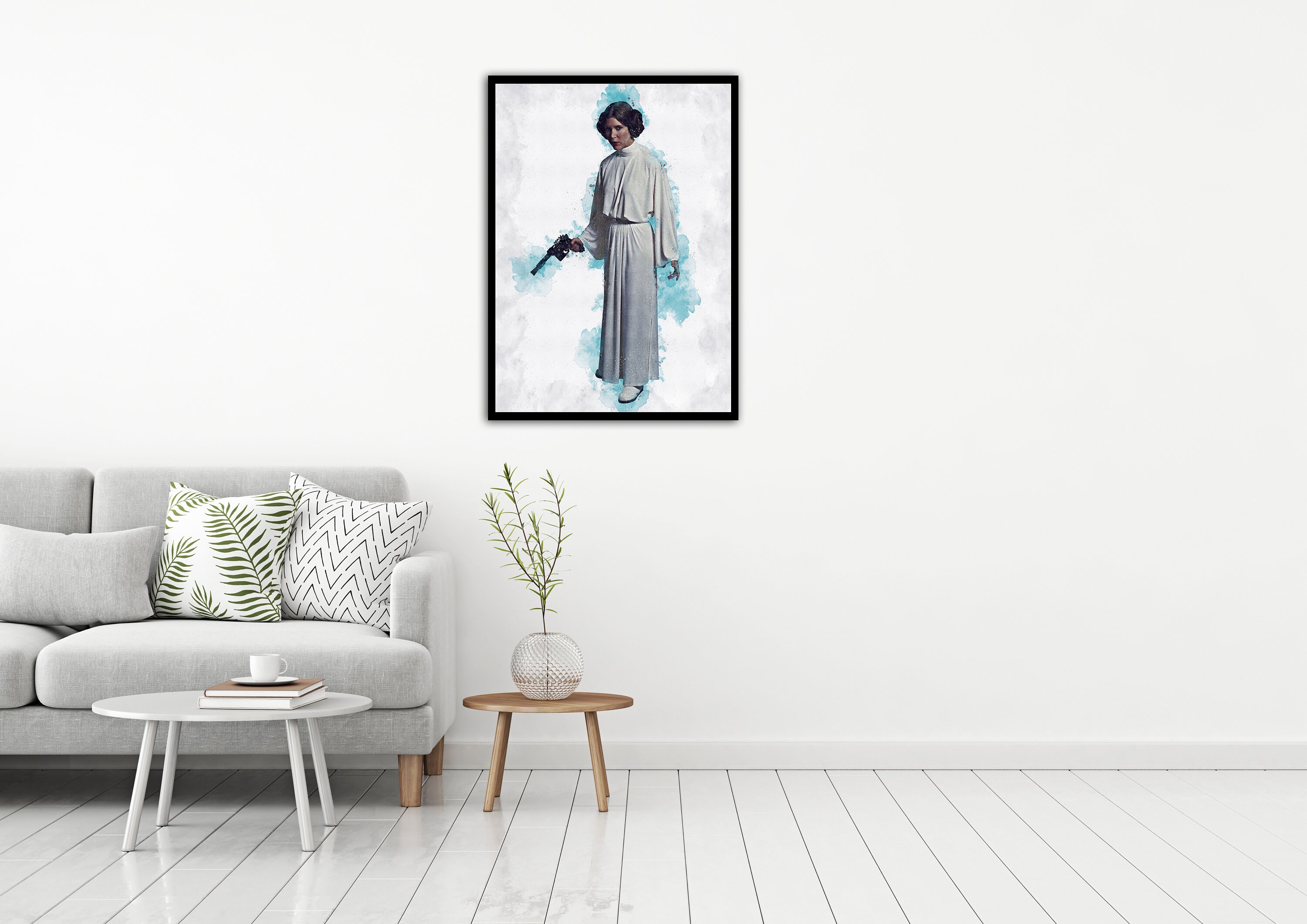 PRINCESS LEIA POSTER Star Wars Poster Leia Organa Poster | Etsy