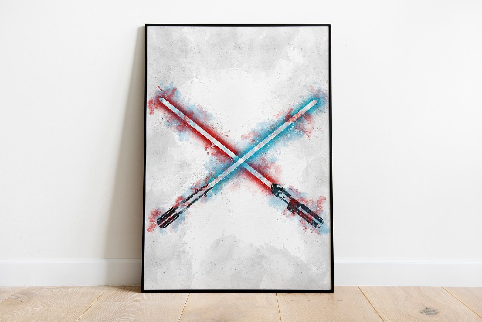 LIGHTSABER POSTER Star Wars Poster Unframed Poster - Etsy