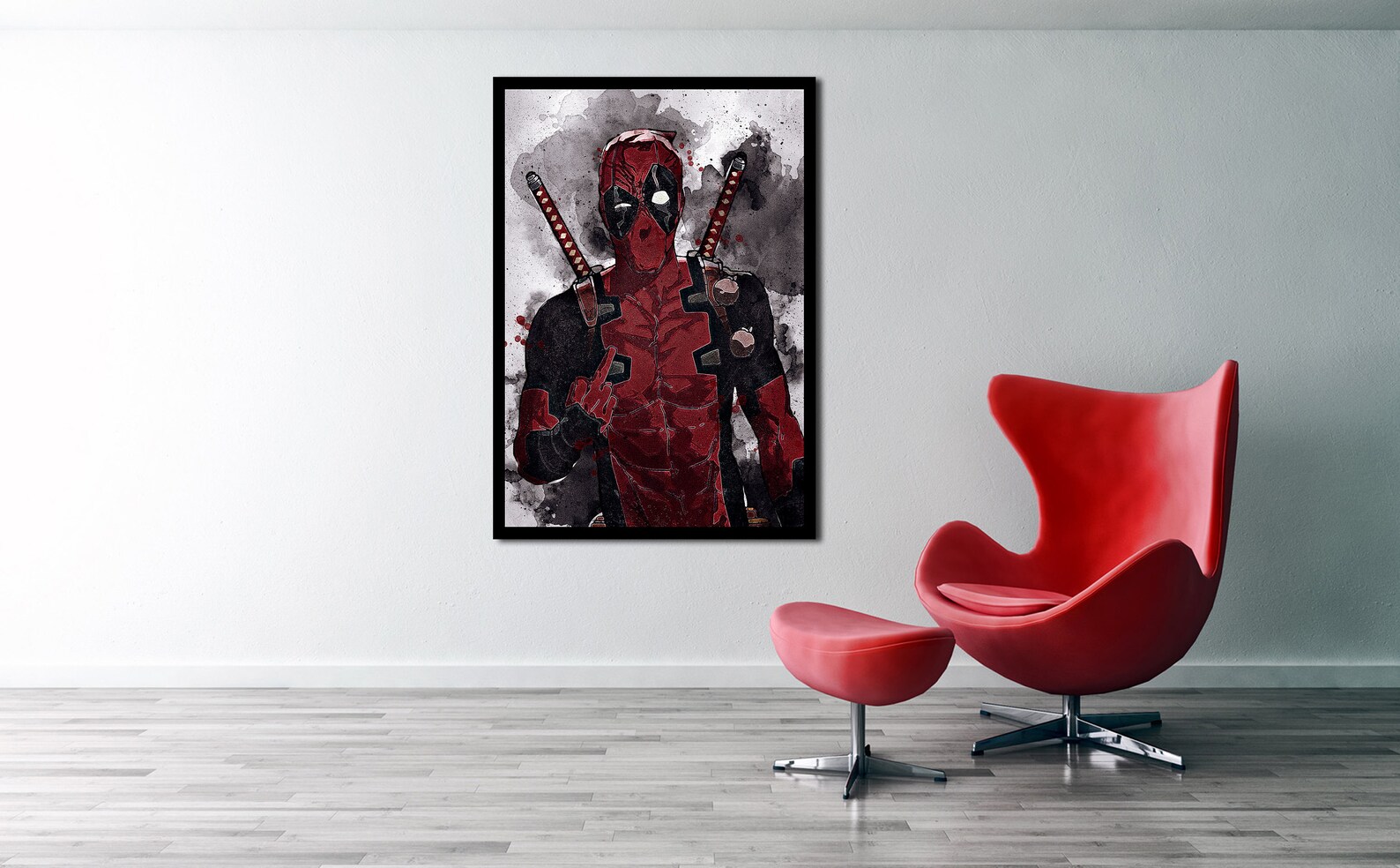 DEADPOOL Deadpool Digital Marvel Poster Digital Download | Etsy