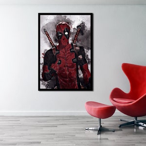 DEADPOOL - Deadpool Digital - Marvel Poster - Digital Download ...