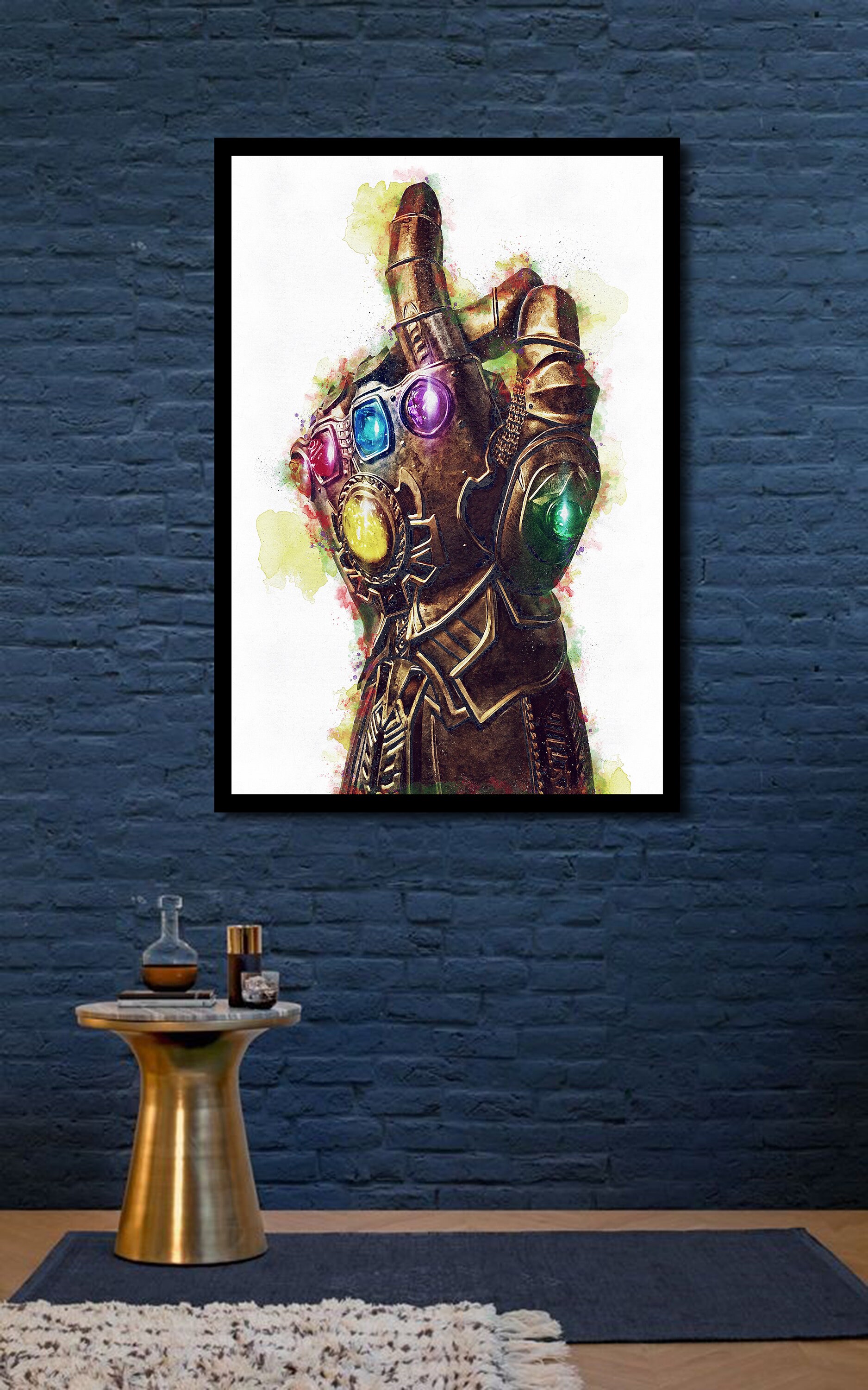 INFINITY GAUNTLET POSTER Marvel Poster Avengers Poster - Etsy