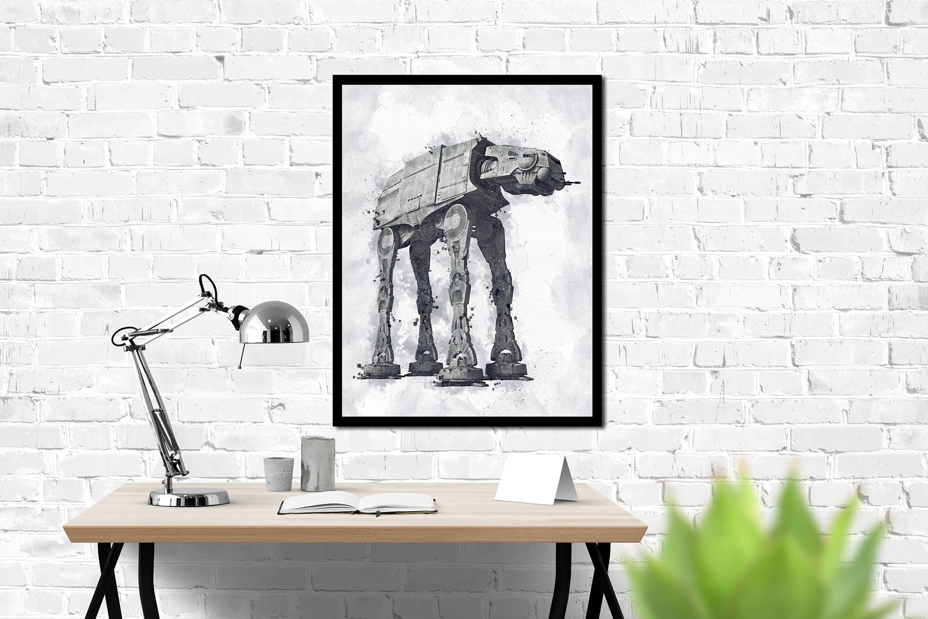 AT-AT WALKER - At-at Walker Poster - At-at Walker Digital - Star Wars ...